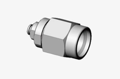 China K2.92 Male Stainless Steel RF Coaxial Connector for 1#Semi-rigid/Semi-flexible Millimetre Wave Cable for sale