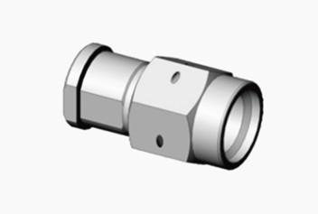 China High Performance K Male Stainless Steel RF Coax Connector For MF143A Cable Plug for sale