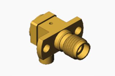 中国 K2.92 右角ブラス 女性用2穴フレンズRFコネクタ CXN3506/MF108Aケーブル用 販売のため