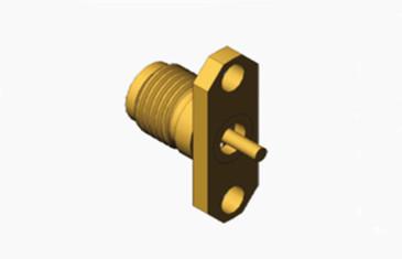 中国 Kシリーズ2.92mmブラス 女性 フレンズマウント RFコネクタ マイクロストライプ 販売のため