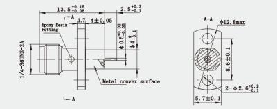 Cina SMA ottone dorato femminile connessione coassiale RF ad alte prestazioni in vendita