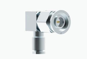 Cina Connettore coassiale RF in acciaio inossidabile maschio ad angolo destro in vendita