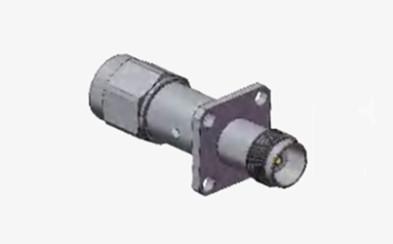 China IEC 60169-17 Design Standard Straight TNC Male to Female RF Adapter Coaxial Connector Nickel Plated for sale
