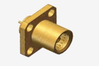 Cina In ottone BMA Femminile 4 fori Flange connessione coassiale RF ad alte prestazioni in vendita