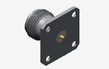 Cina Connettore coassiale RF femminile ad alte prestazioni di tipo N con Microstrip in vendita