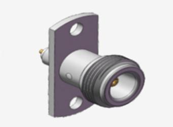 Cina Tipo N Femminile con un connettore coaxiale RF a due fori con microstriscia in vendita