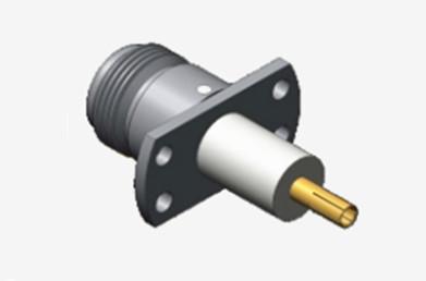 Chine N Connecteur coaxial RF monté sur une bride femelle avec microstrip à vendre