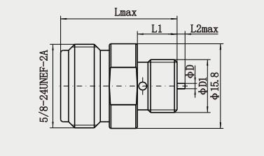 중국 N 미크로 스트립과 함께 여성 방벽 RF 커넥터 M10X1 판매용