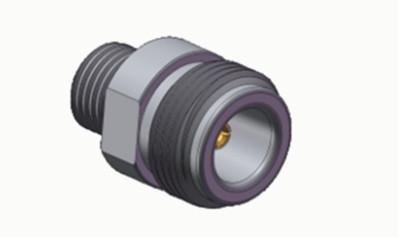 Chine N Connecteur RF à cloisonnement féminin avec microstrip avec M10X1 à vendre