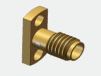 Cina Connettore coassiale RF femmina SSMA in acciaio inossidabile con conduttori in lega di rame e isolanti in PTFE per prestazioni ad alta frequenza in vendita