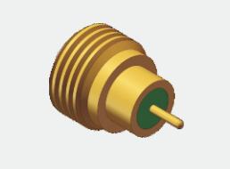 Китай 50Ω Герметичные ВЧ коаксиальные разъемы SMPM Male Bulkhead 0.3MHz-40GHz 170V продается