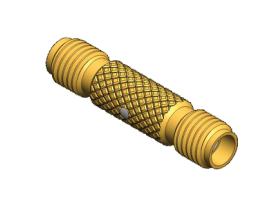 China Mini SMA Jack to Mini SMA Jack RF Coaxial Adapters Using for Wireless Communication for sale