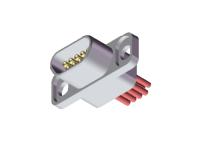 China Micro Rectangle MDM D Sub 9 Pins Connector Hermetic Sockets for sale