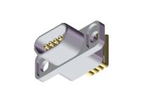 China Micro Rectangle MDM D Sub 9 Pins Connector Hermetic Sockets for sale