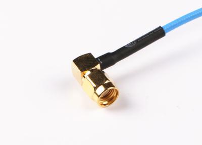 China Soft Right Angle RF Cable Assemblies High Performance And Compatibility for sale