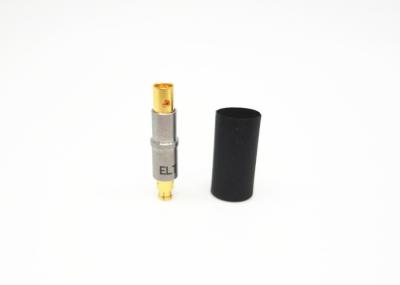 China Mini Straight SMPM RF Connector With Heat Shrink Tubing Female Socket for sale