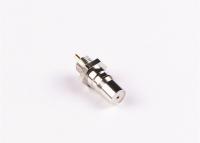 China Nickel Plated 50Ohm SMB Straight Crimp Electronic RF Plug Push Pull Connector for sale