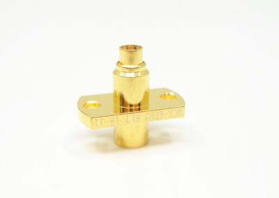 Cina 2 tipo diritto di impedenza del connettore 50Ω del supporto MCX rf del pannello della flangia del foro in vendita