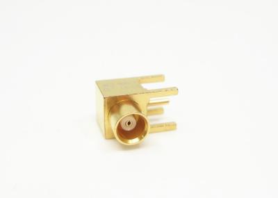 Cina Femminile Socket Cable Coaxial Connectors MCX Mini Coax Connectors PCB Panel Mount in vendita