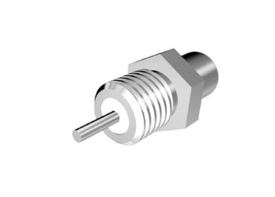 Chine Impédance droite du connecteur 50Ω de la femelle MMCX rf avec la bague d'étoupage en caoutchouc de silicone à vendre