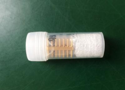 China 6-pin 1.27um Gold Plated Nail Head Glass To Metal Kovar Headers for sale