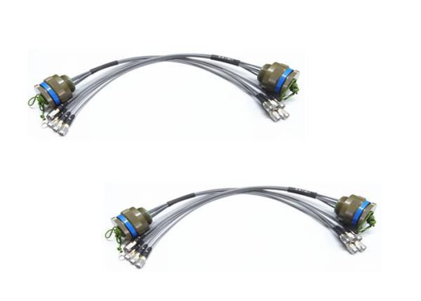 SMA Male RF Integrated Connector RF Coaxial Cable Assemblies RG506