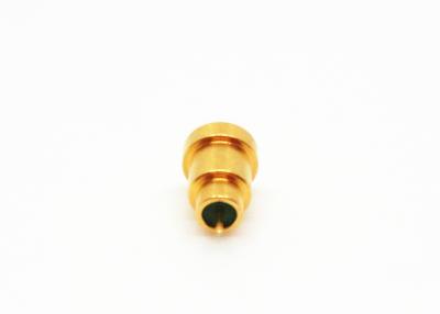 중국 금에 의하여 도금되는 신비한 물개 SMPM RF 연결관 남성 똑바른 눈 먼 연결관 판매용