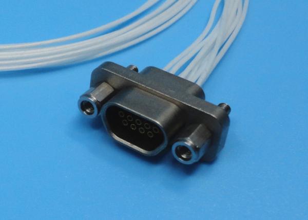 Receptacle Micro D Connector Rectangular J30j Series 3a Current Rating