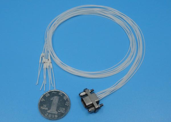 Receptacle Micro D Connector Rectangular J30j Series 3a Current Rating