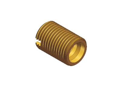China Gold Plated Hermetically Sealed Connector SMP Adapter Smooth Bore Brass Material for sale