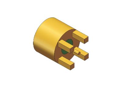 Cina Il connettore maschio di SMP di 4 gambe per il PWB ha limitato il dente d'arresto in vendita