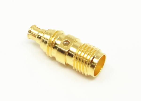 Gold Plated Female SMA To SMP RF Adapter