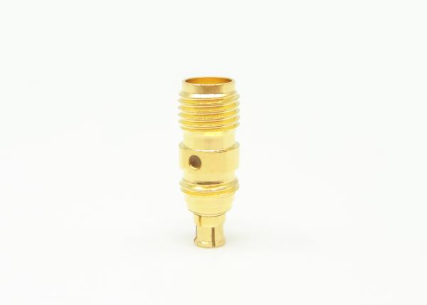 Gold Plated Female SMA To SMP RF Adapter