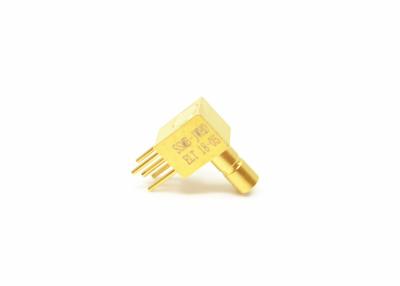 China Male Plug Right Angle Mini SMB RF Coaxial Connector for sale