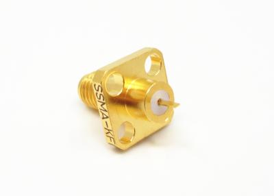 China Het ruimtevaart 4 Gatengoud plateerde de Minischakelaar van 30GHz SMA rf Te koop