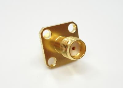 Cina Femmina diritta di rf SMA all'adattatore femminile del supporto della flangia 18GHz in vendita