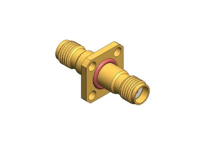 China Hermetisch afgesloten vrouwelijk naar vrouwelijk 50 Ohm SMA RF-connector Te koop