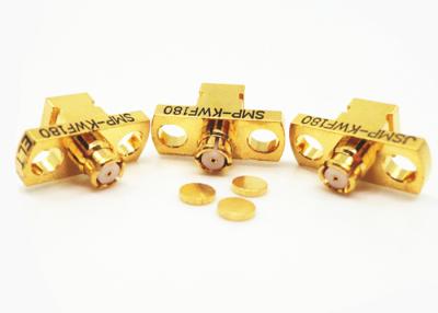 Conector fêmea da montagem da flange de SMP do ângulo direito do cabo de MF180A