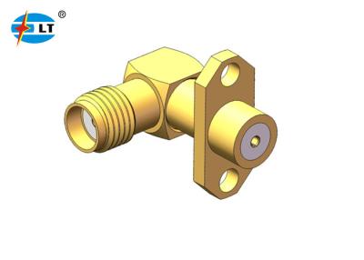 China 50Ohm 90 Graadmannetje aan Vrouwelijke SMA-Schakelaar Rechte hoek Te koop