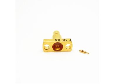 Cina SMP Male Limited Detent Flange Mount Connector per il cavo CXN506 in vendita