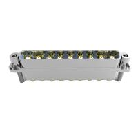 China Rectangular SMA RF Integrated Connector For Cable CXN3507 for sale
