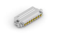 China SMA/SMP RF Integrated Rectangular Connector For Cable for sale