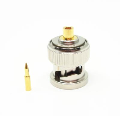 China Conector electrónico masculino de BNC RF para el cable Simi-rígido/Simi-flexible 086/SFT-50-2-1 en venta