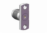 China K2.92mm Female RF Adapter 2 Holes Flange Ideal for High-Frequency Module for sale