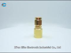 Mini Size Brass Male SMA RF Connector For LMR200 MF147B CXN3449 Cable