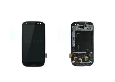 Cina 4,8 pollici di tocco capacitivo di Samsung Galaxy S3 dello schermo di grado LCD AAA della sostituzione in vendita