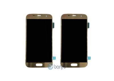 Cina Colori LCD 2560 x dell'oro della sostituzione dello schermo di Samsung S7 del Super Amoled pixel 1440 in vendita