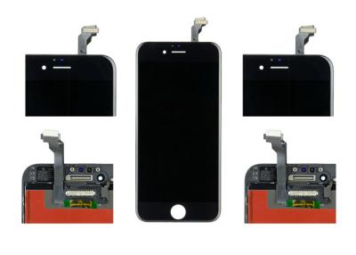 中国 326ppi IPhone 6 LCDの表示の修理部品の黒い色1334 x IPhoneのための750ピクセル 販売のため