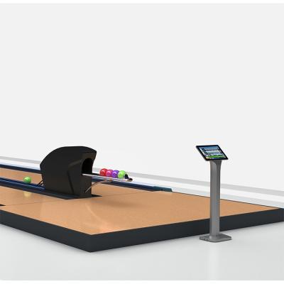 China Indoor Sports Equipment Synthetic Lane Duckpin Bowling Game Machine with Scoring System for sale