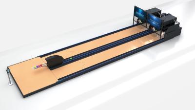 China Indoor Sports Equipment Synthetic Lane Duckpin Bowling Game Machine with Scoring System for sale